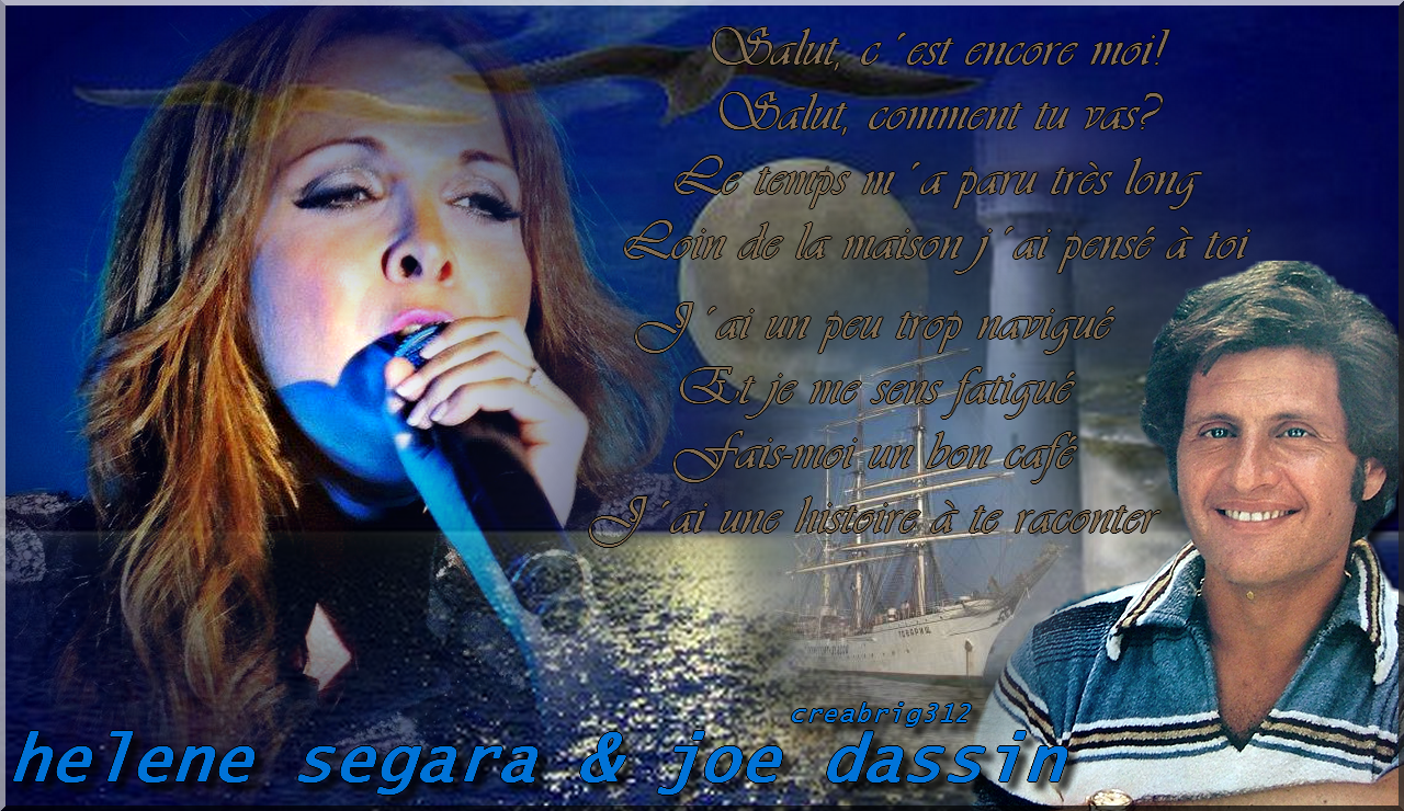 Helene Segara Et Joe Dassin